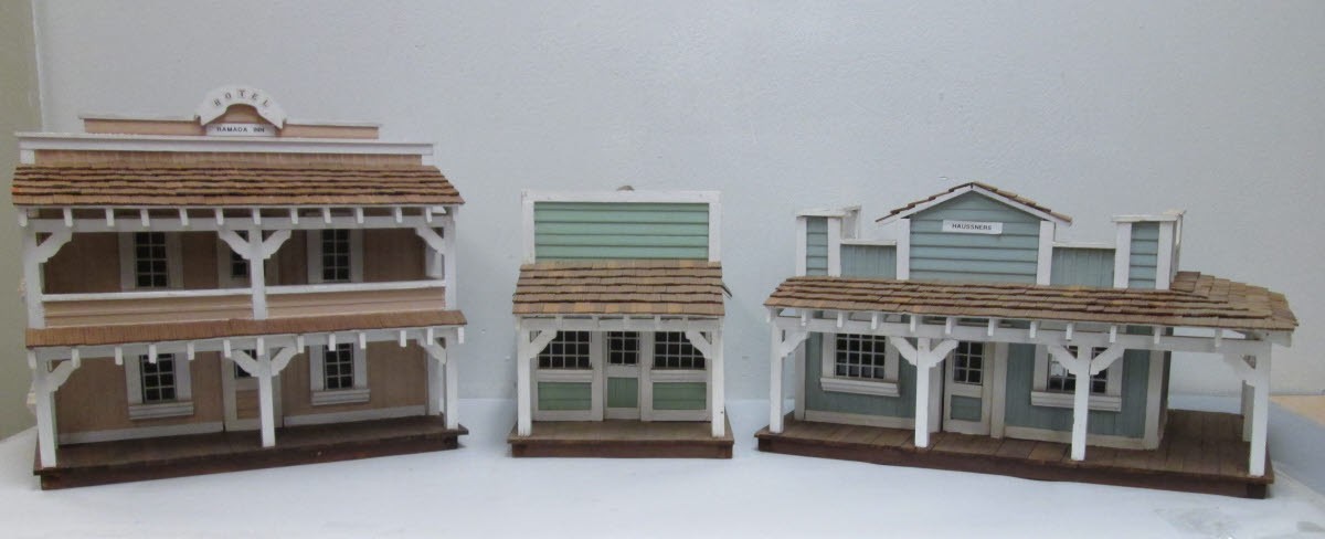 Custom Made Wooden G Scale Buildings (3) | eBay