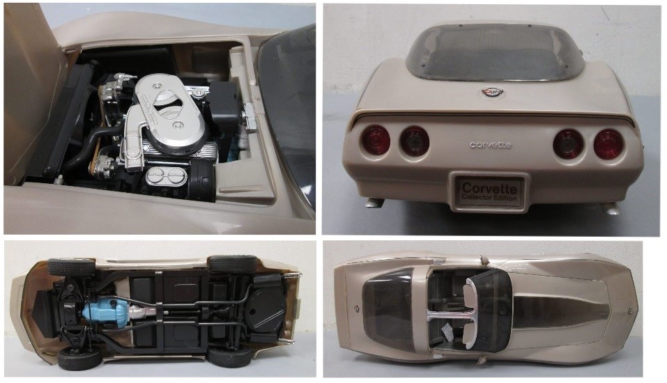 Chevrolet 1:8 Scale Corvette Plastic Model Kits: 1965, 1978 & 1982 ...