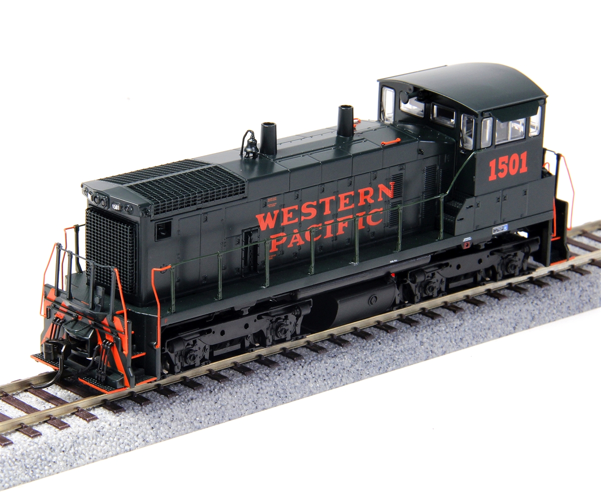 Broadway Limited 3329 Western Pacific EMD SW1500 Diesel Switcher w ...