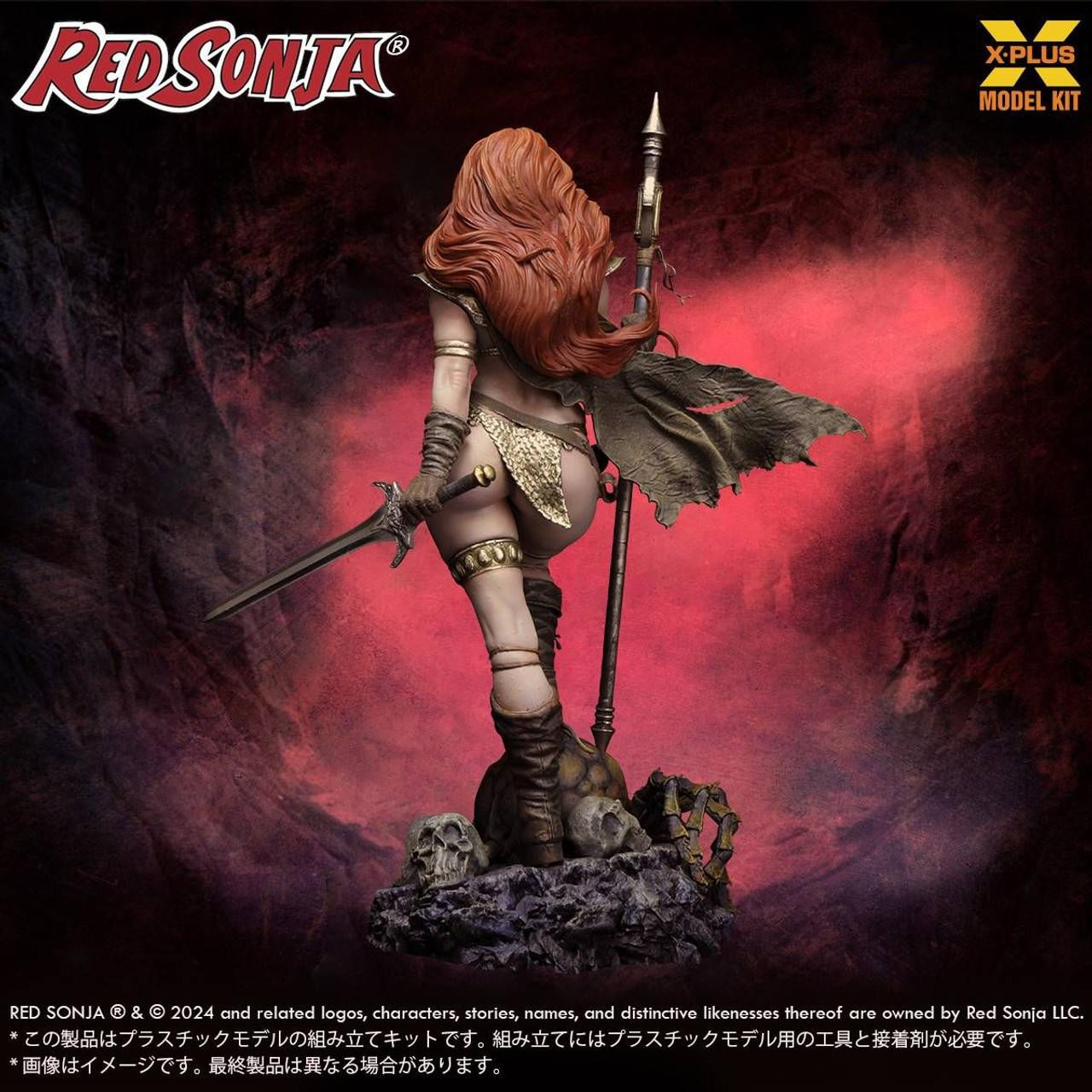 X-Plus Model Kit 200265 1:8 Red Sonja Plastic Model Kit 4532149022897| eBay