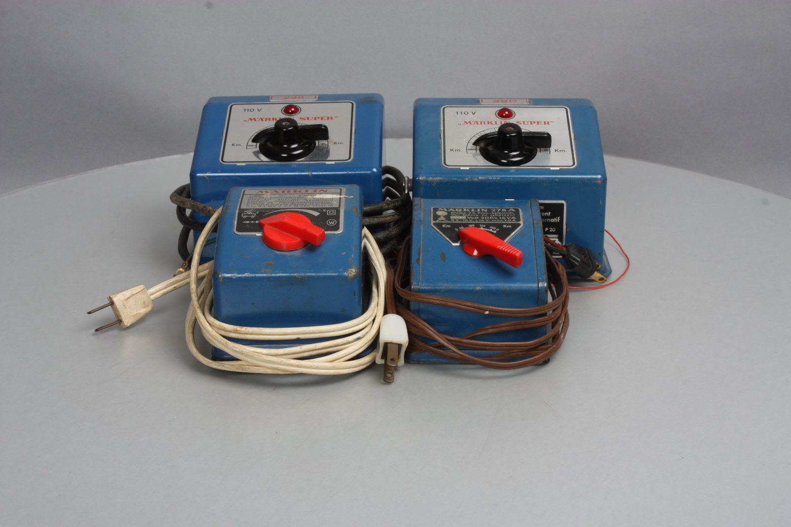 Marklin HO Vintage Transformers: 280, 6507, 278A (4)