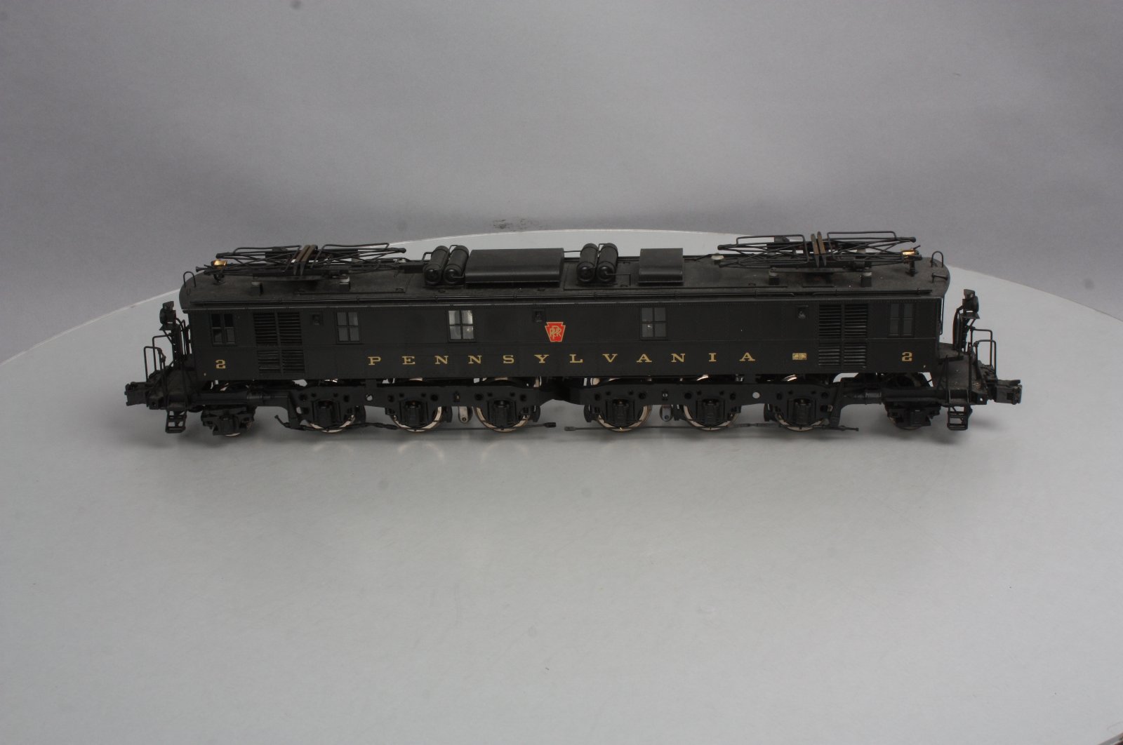3rd Rail BRASS #2 PRR FF-2 Electric Locomotive - 3 Rail EX | eBay