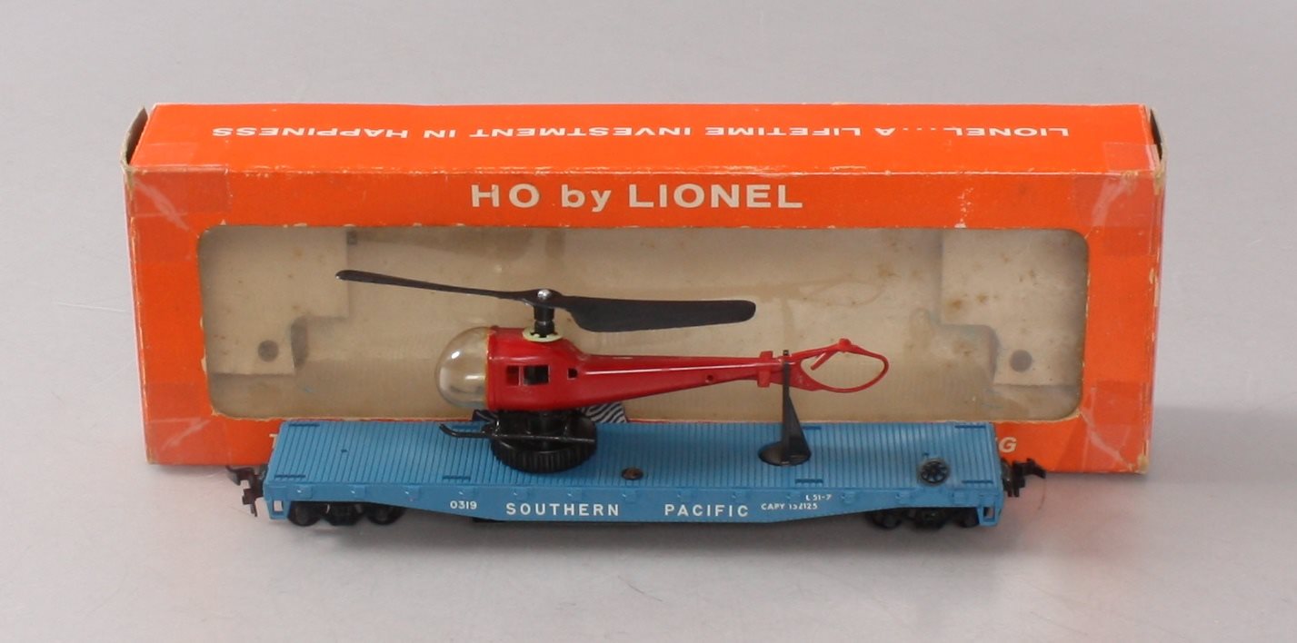 Lionel 0319-100 HO Scale Operating Helicopter Car/Box | eBay