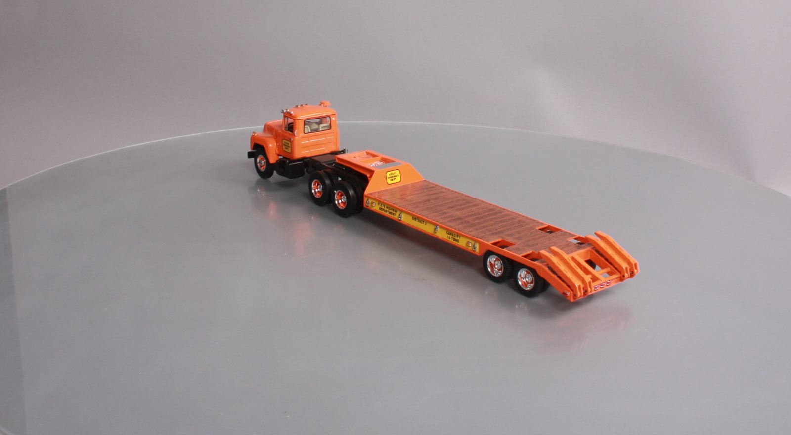 First Gear 19-2228 1:34 Scale Die Cast Mack R-Model Truck with Lowboy ...