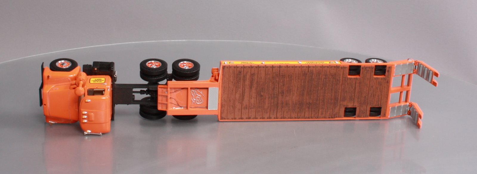 First Gear 19-2228 1:34 Scale Die Cast Mack R-Model Truck with Lowboy ...