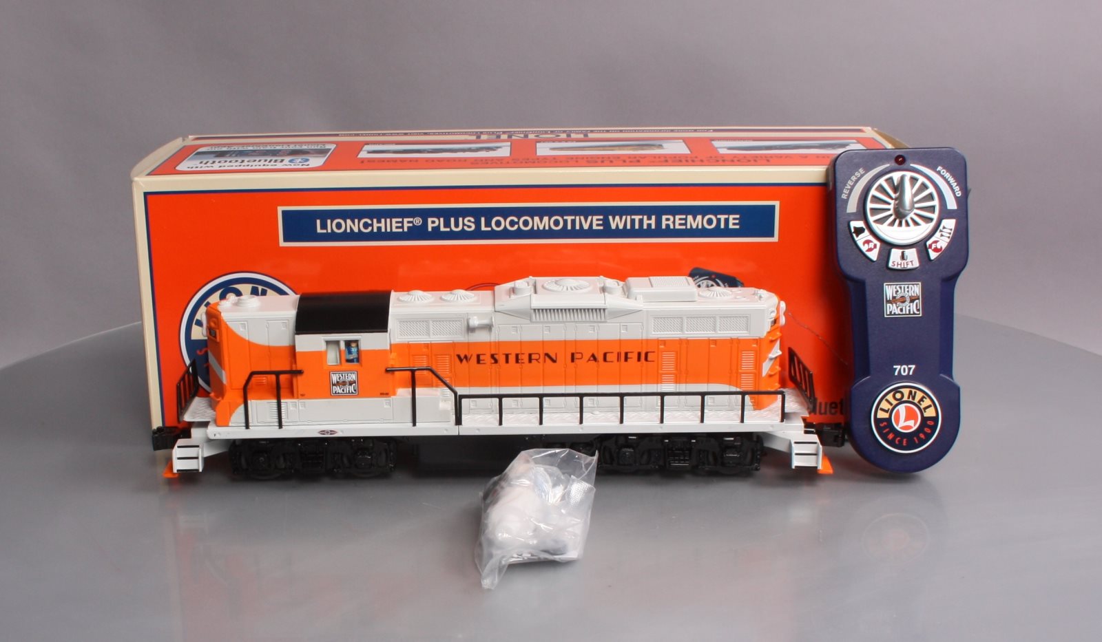 Lionel 6-84111 O Western Pacific GP7 LionChief+ Plus Diesel Locomotive ...