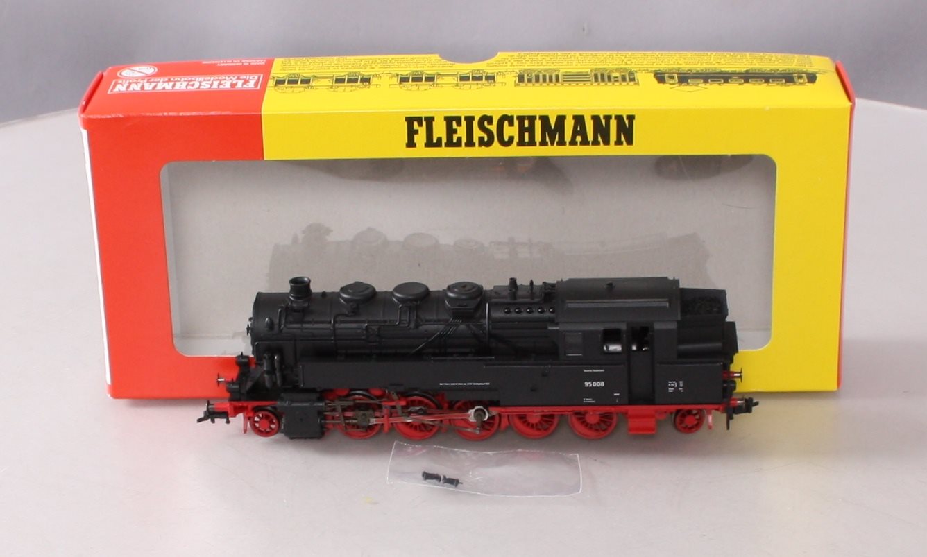 Fleischmann 4055 HO DB 2-10-2 Steam Locomotive #95008 EX/Box for sale ...